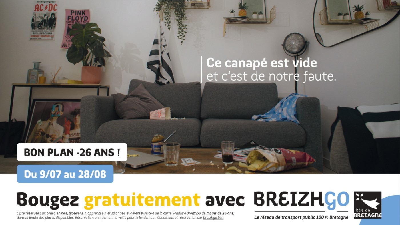 Cet été, voyagez gratuitement sur l’ensemble du réseau BreizhGo ...